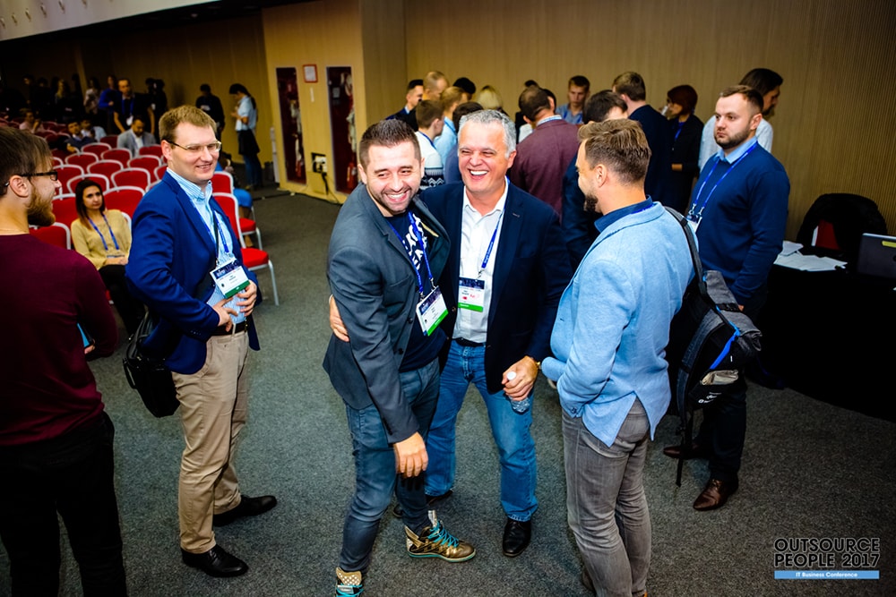 Rozdoum at Outsource People Conference 2017. Sharing Our Follow-ups